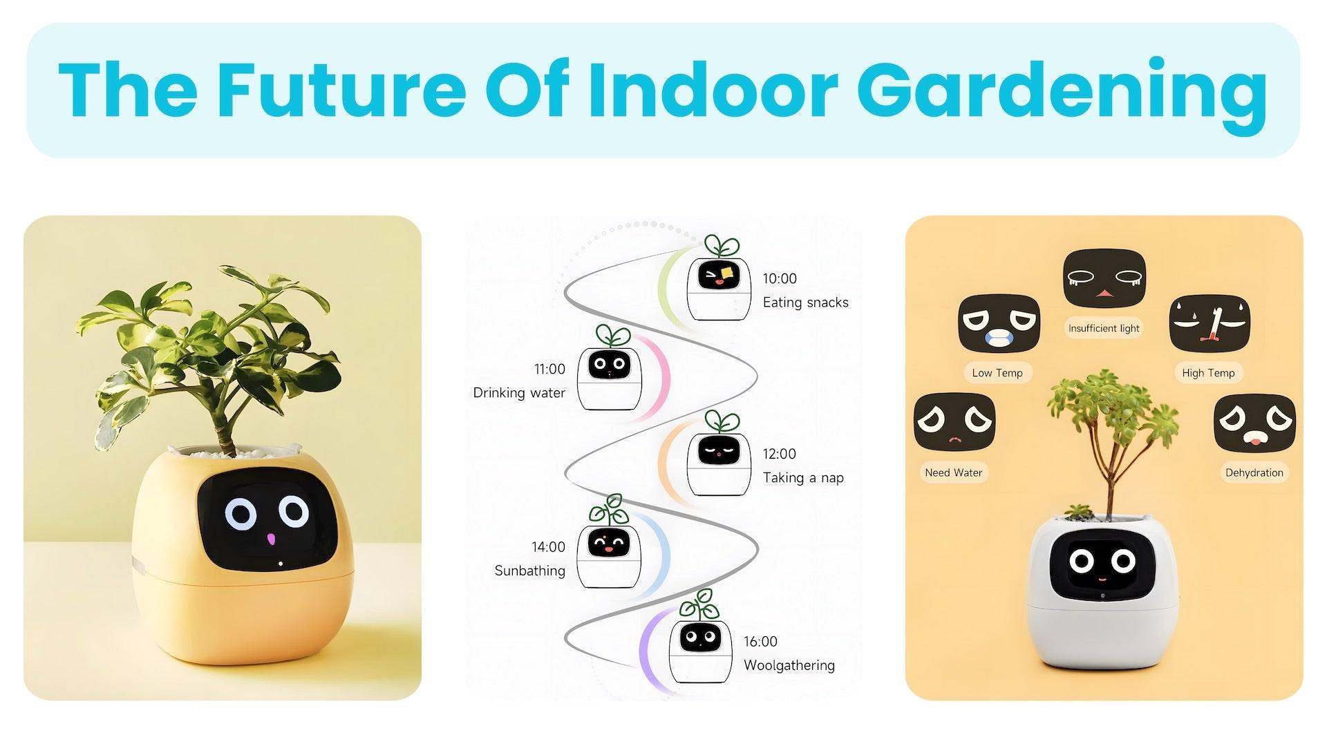 Smart AI Plant Pot | Vox Megastore | Indoor Gardening