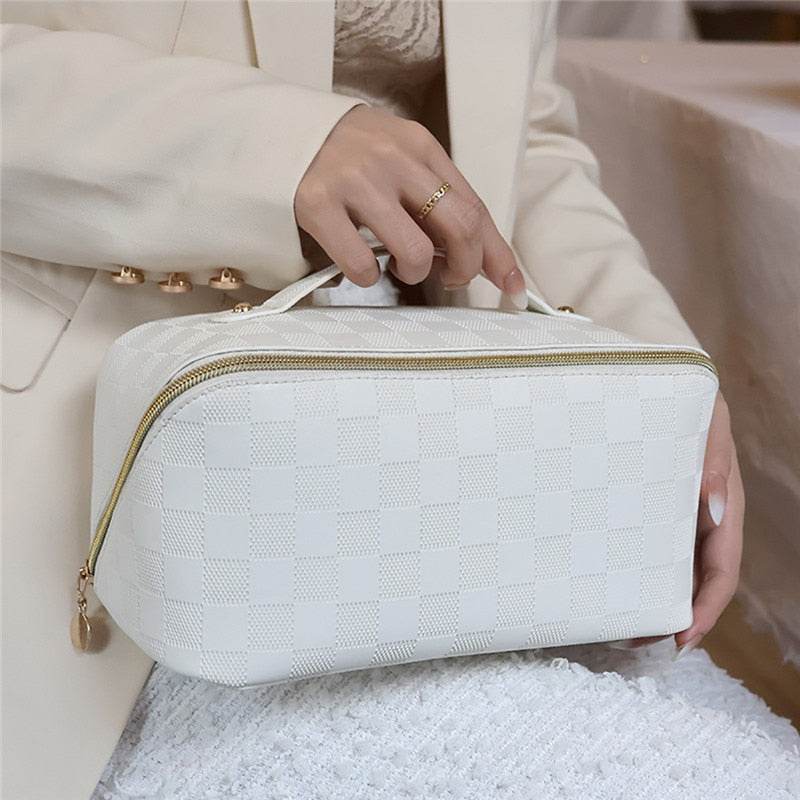Checkered Makeup Bag | Vox Megastore