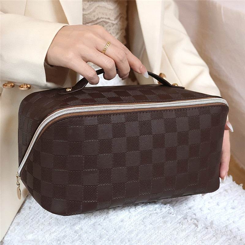 Checkered Makeup Bag | Vox Megastore