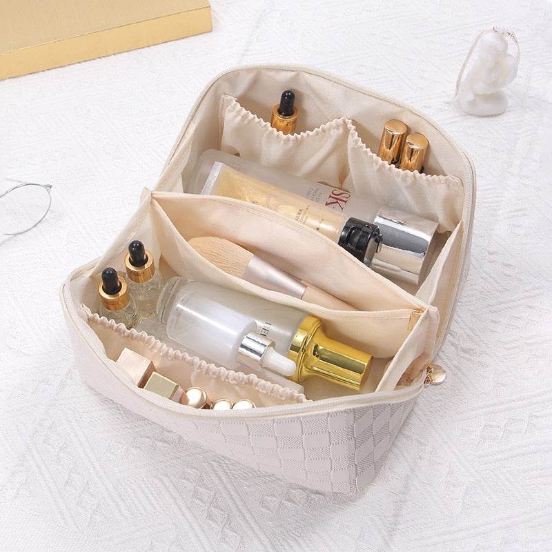 Checkered Makeup Bag | Vox Megastore