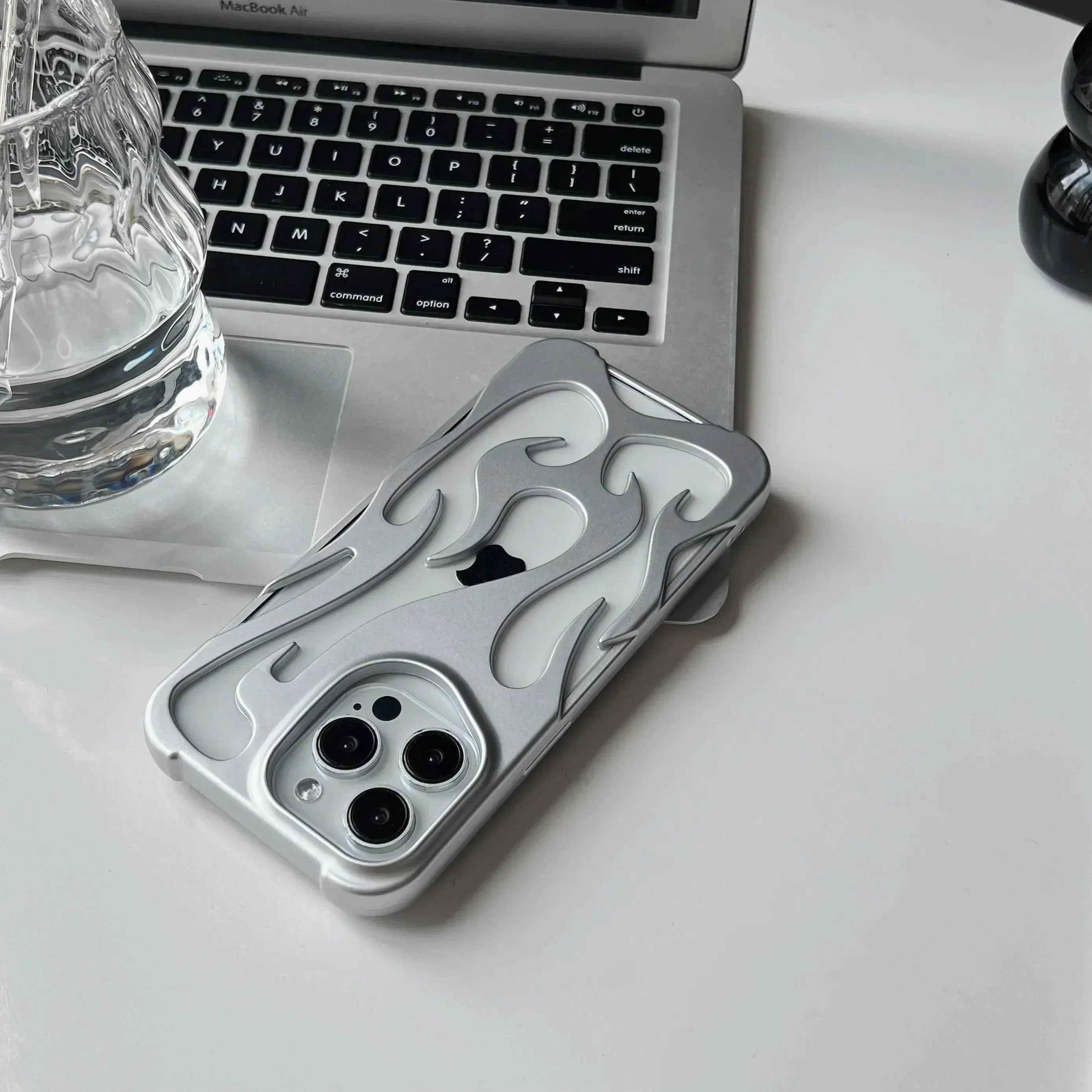 Matte Flame iPhone Case – Vox Megastore