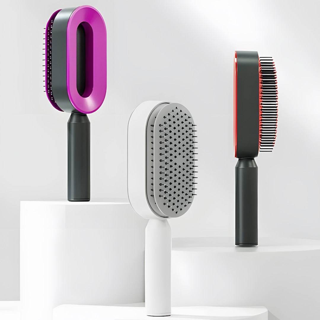 Self Cleaning Hair Brush | Vox Megastore | Detangling Comb