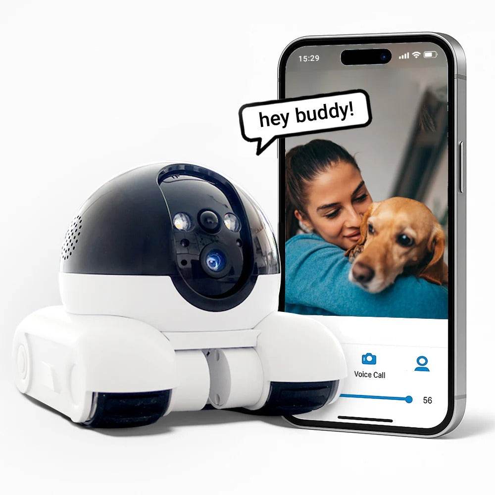 VOX Mini Pet Bot | HD Smart Robot Camera With App Voice Control & Night ...