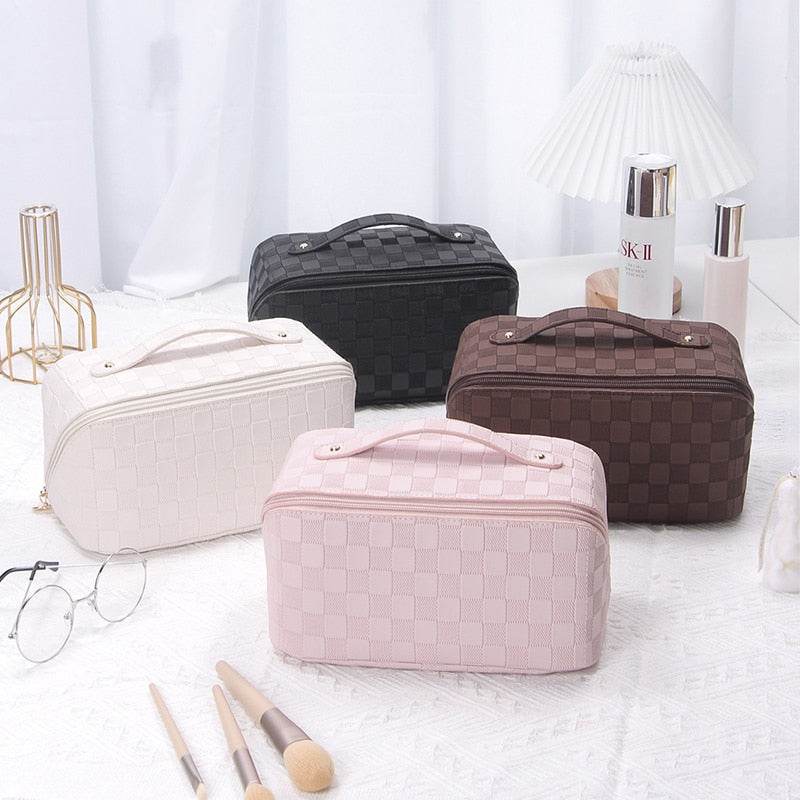 Checkered Makeup Bag | Vox Megastore