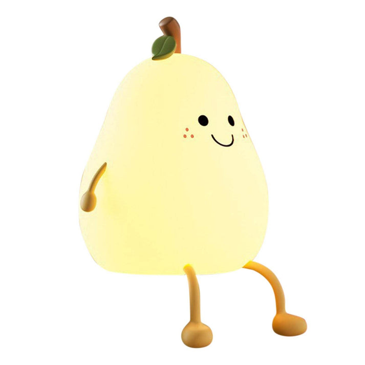 LED Pear Fruit Night Light | Vox Megastore | Cute Desk Lamp