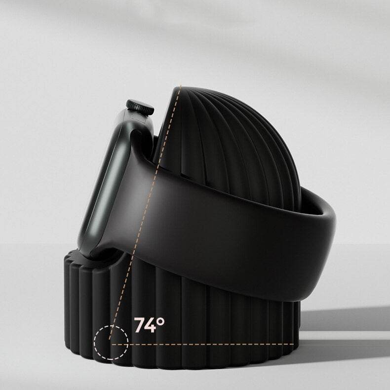 Ribbed Apple Watch Charger Stand – Vox Megastore