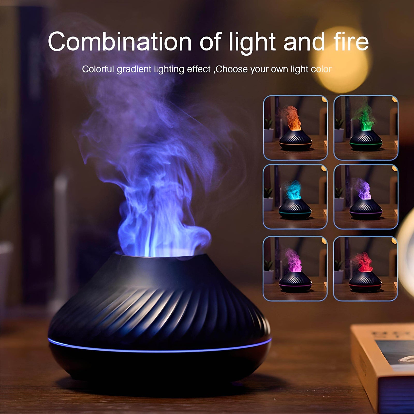 Volcanic Flame Aroma Humidifier | Vox Megastore | Diffuser