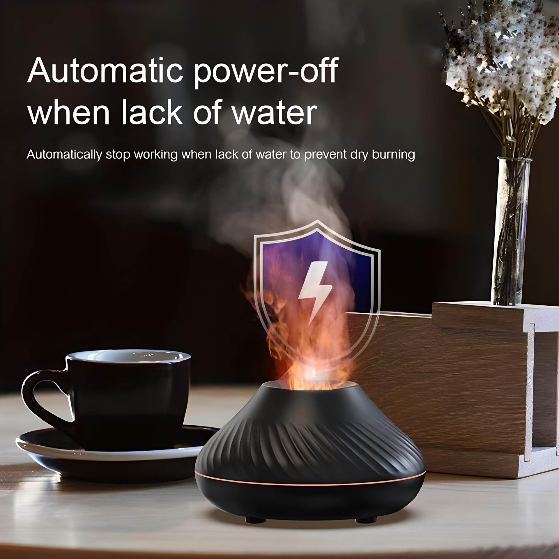 Volcanic Flame Aroma Humidifier | Vox Megastore | Diffuser
